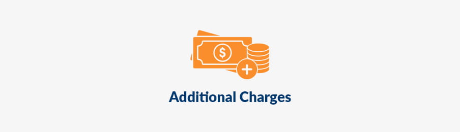 Additional Charges - VroomVroomVroom